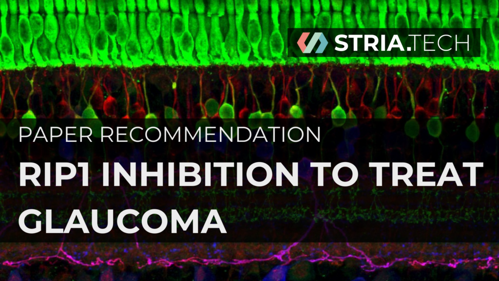 Exploring RIP1 Inhibition as Treatment for Glaucoma-Related Retinal ...